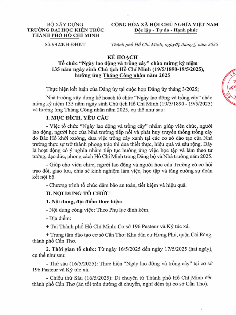 572 Ke Hoach To Chuc Ngay Lao Dong Va Trong Cay Chao Mung Ky Niem 135 ...
