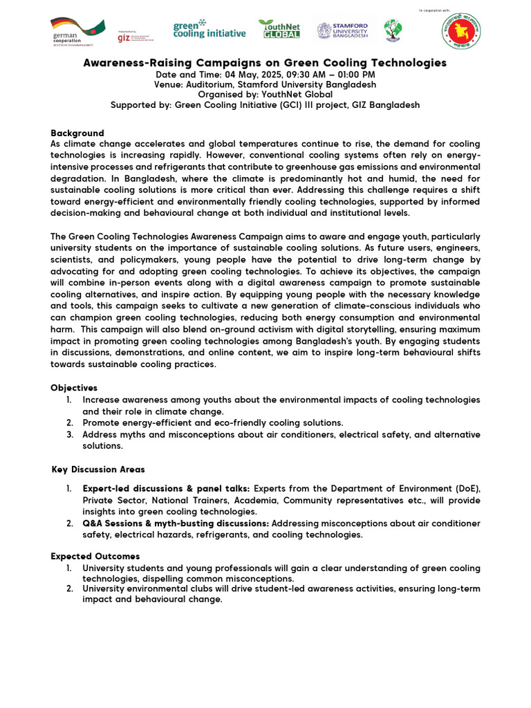 Concept Note & Schedule - Citizen Reflection - Stamford | PDF ...