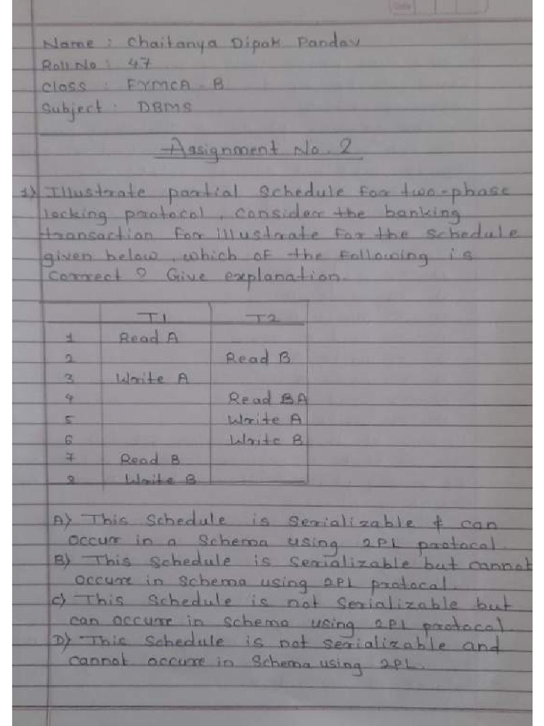 DBMS 2 | PDF
