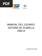 Instrutivo para Manejo de La Suirplus | PDF | Salario | Autenticación