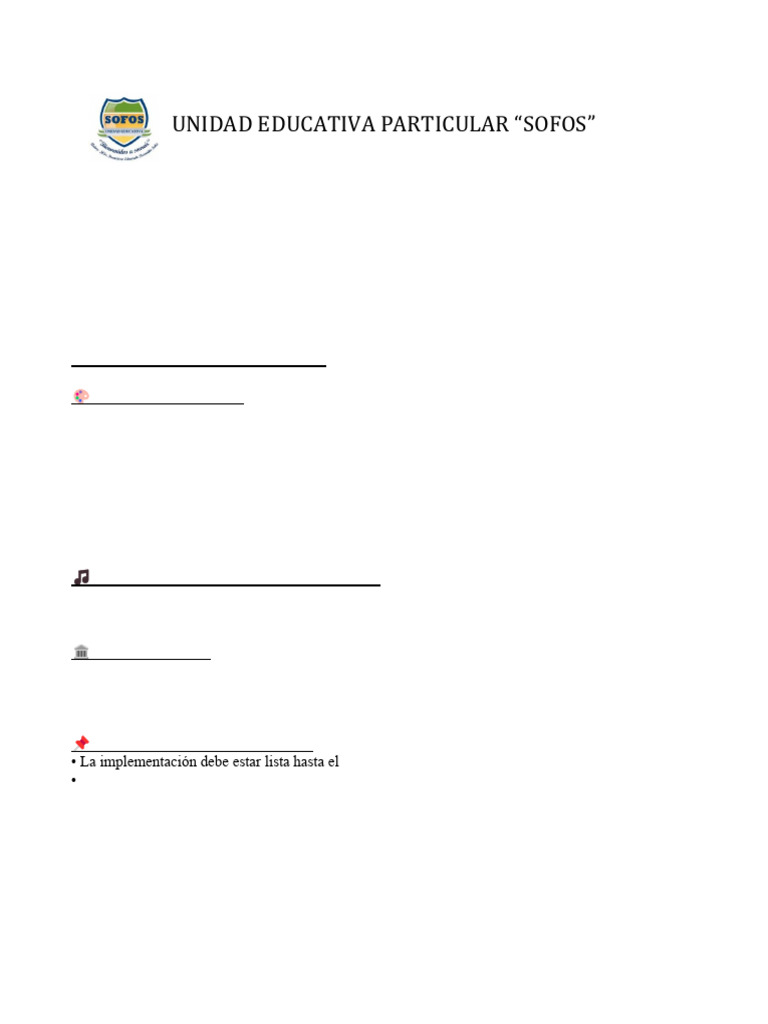 Comunicado Tutores SOFOS | PDF