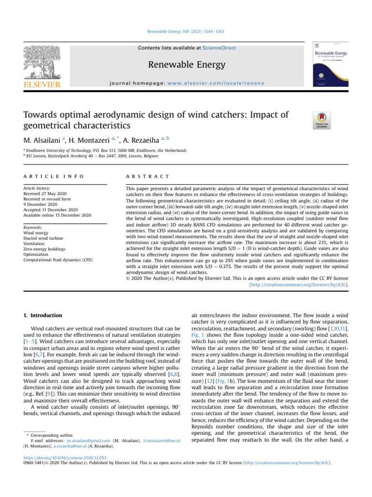 Towards-optimal-aerodynamic-design-of-wind-catchers--Impact-_2021 ...