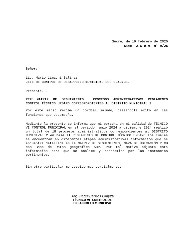 INFORME Entrega de Documentacion D-2 | PDF
