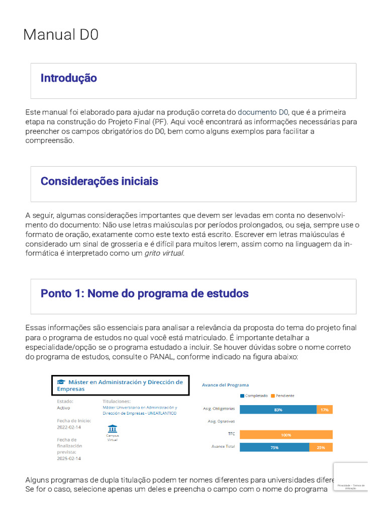 Manual D0 - Normativa Académica | PDF | Experiência | Método científico