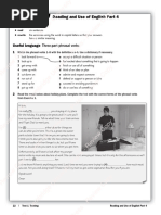 B2 First For Schools 4, Test 4 Answer Key, Reading and Use of English ...