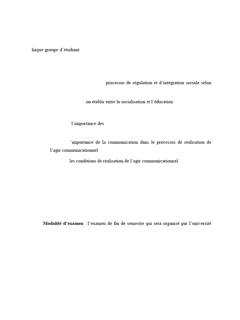 Thèmes de recherche en sociologie | PDF