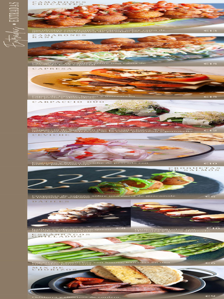 Menu Atipical 0125 | PDF