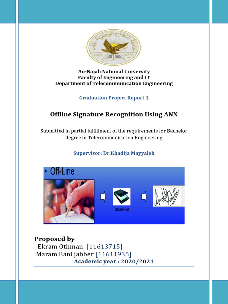 Offline Signature Recognition Using ANN | PDF | Image Segmentation | Computer Vision