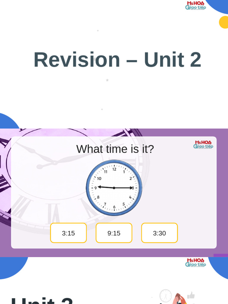 Unit 3. Time and Date | PDF | Learning | Grammar