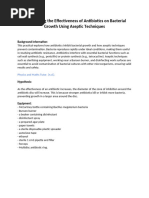 GCSE-BIOLOGY-CORE-PRACTICAL-EDEXCEL | PDF | Bacteria | Microbiology