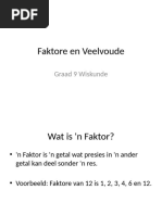 Graad 6 - Werkopdrag 1 Getalsinne Numeriese en Geometriese Patrone | PDF