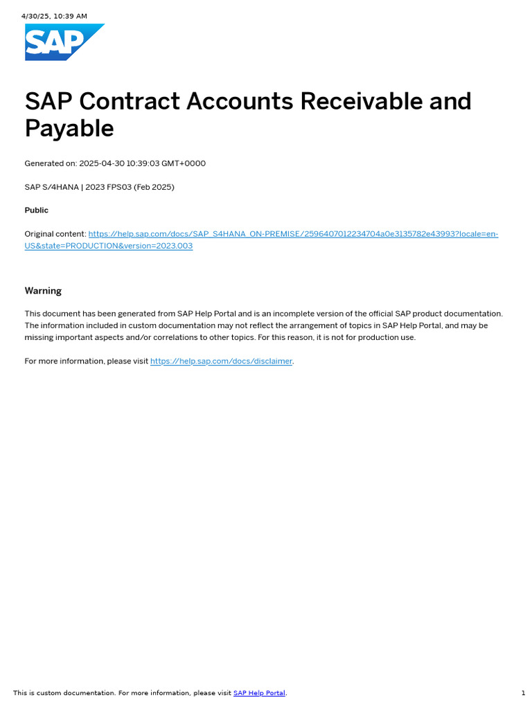 Factoring in Contract Accounts Receivable and Payable | PDF | Factoring ...