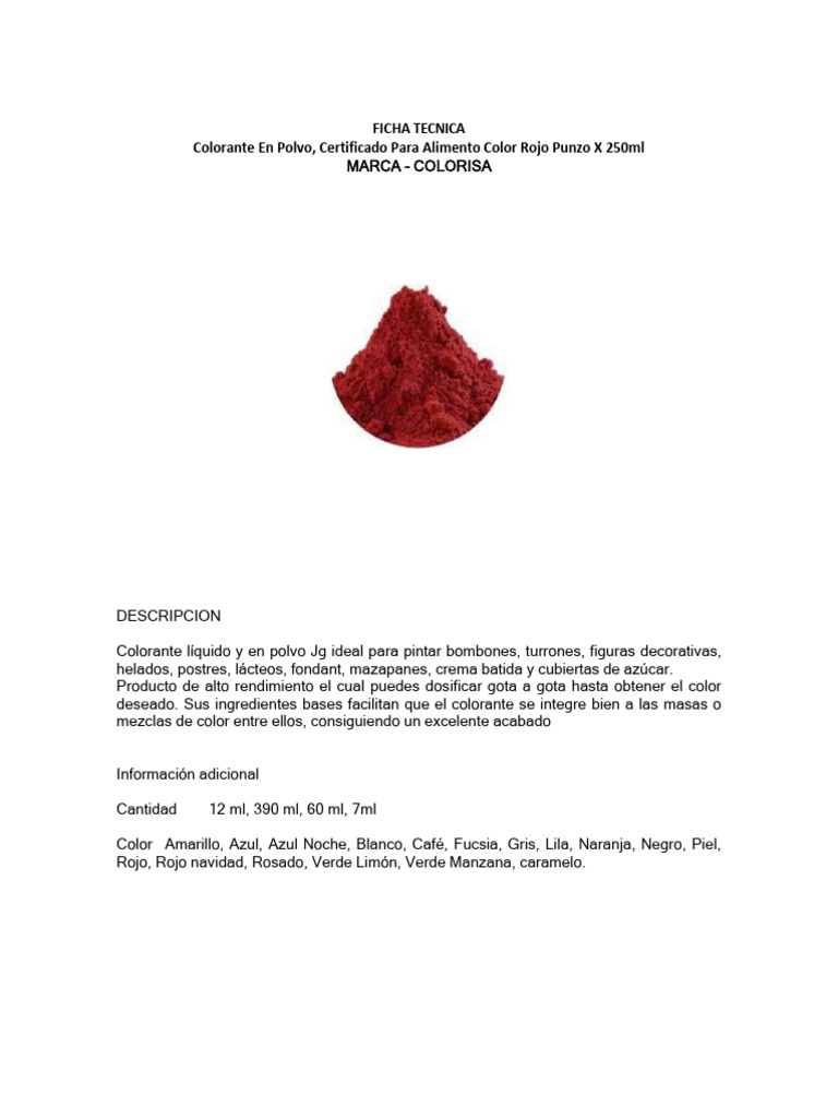 227.color Rojo Punzo | PDF