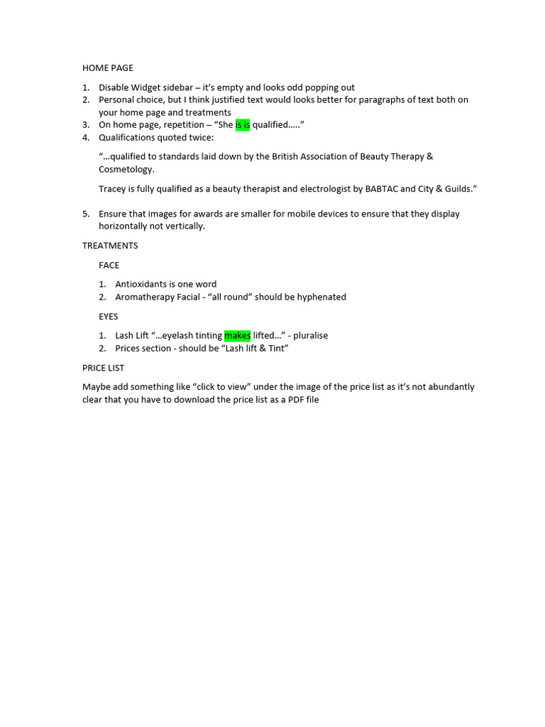 BABTAC Qualifications and Website Updates | PDF