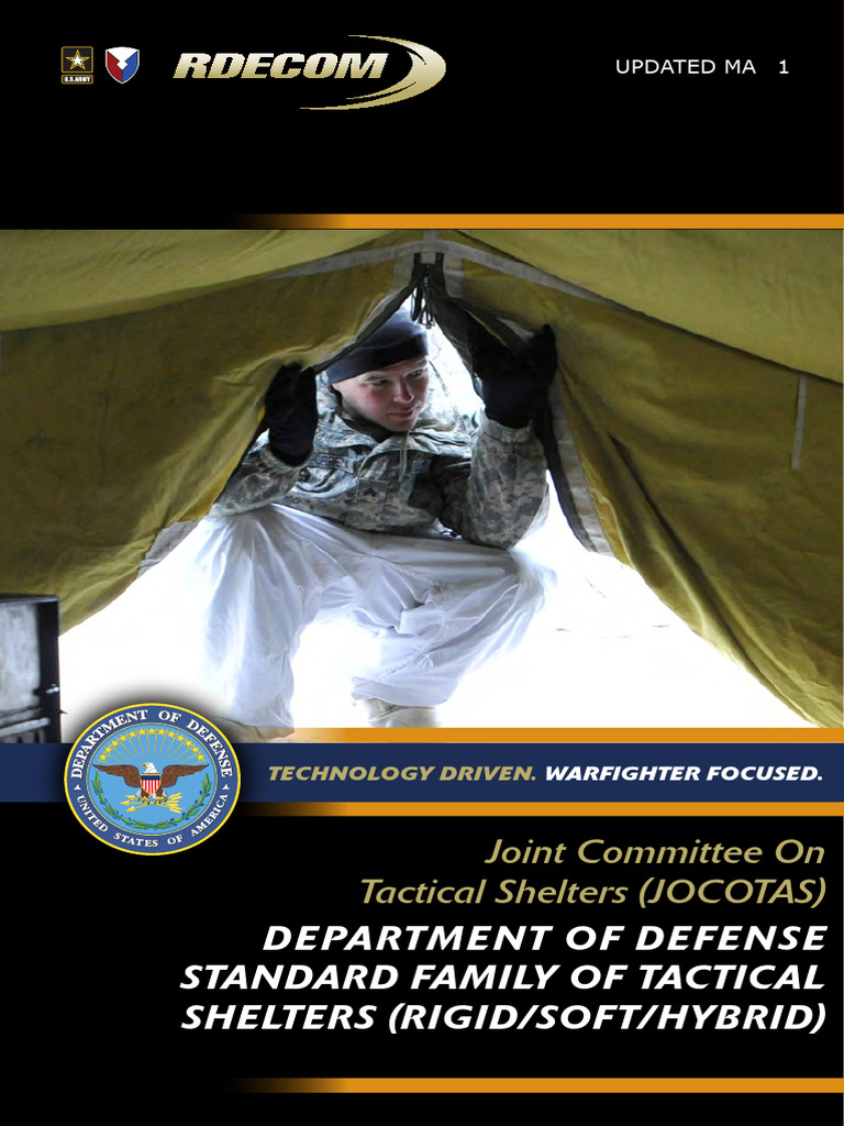 Tactical Shelter Standards Overview | PDF