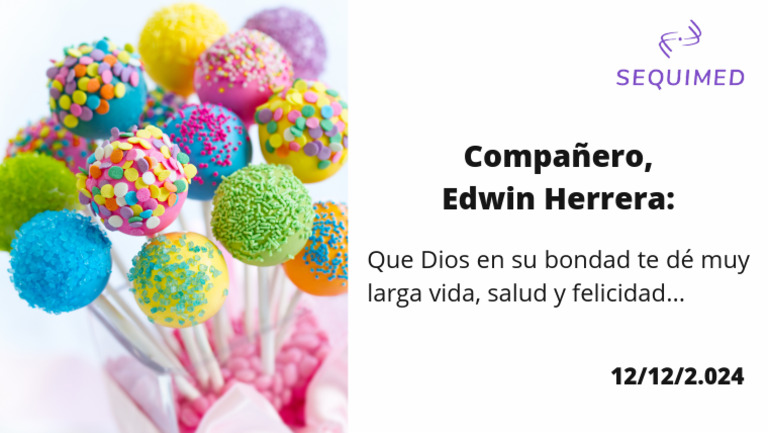 Cumpleaños, Edwin Herrera | PDF