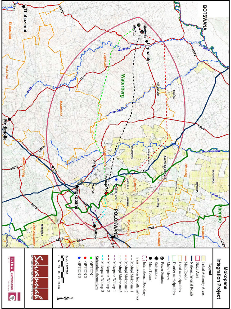 Mokopane - Map | PDF