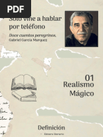 Solo Vine A Hablar Por Telefono | PDF | Gabriel García Márquez