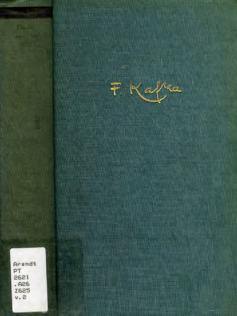 Kafka's Diaries: 1914-1923 Excerpts | PDF