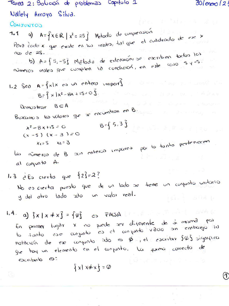 Tarea2-Solucion de Problemas Capitulo 1 | PDF