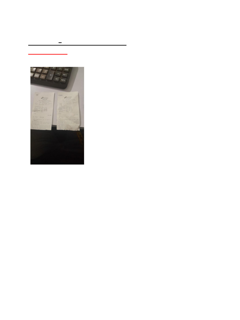 Lampiran - Lampiran Nota/Bon:: 03 FEBRUARI 2025 | PDF