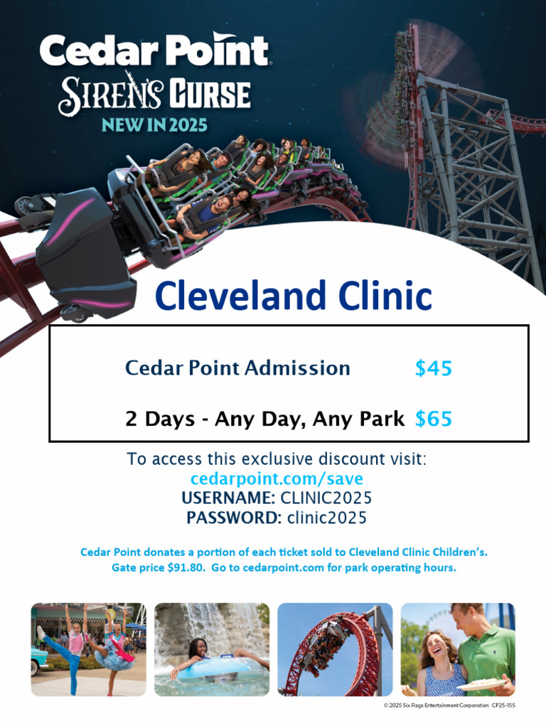 Cedar Point 2025 Flyer | PDF