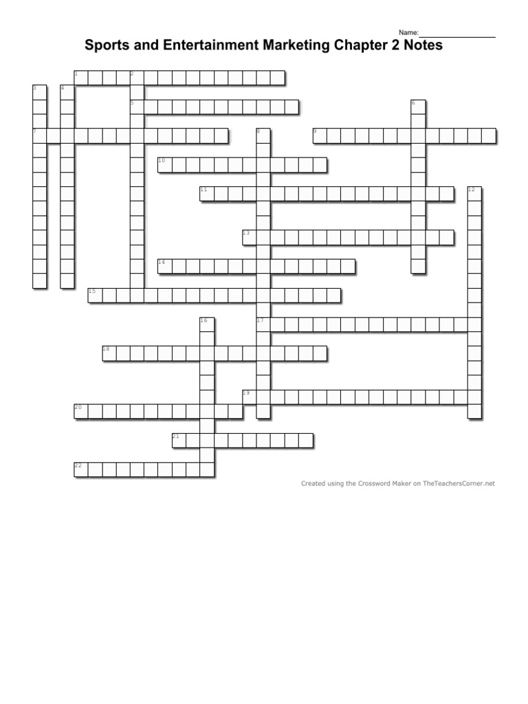 Sports and Entertainment Marketing Chapter 2 Notes | PDF | Market ...