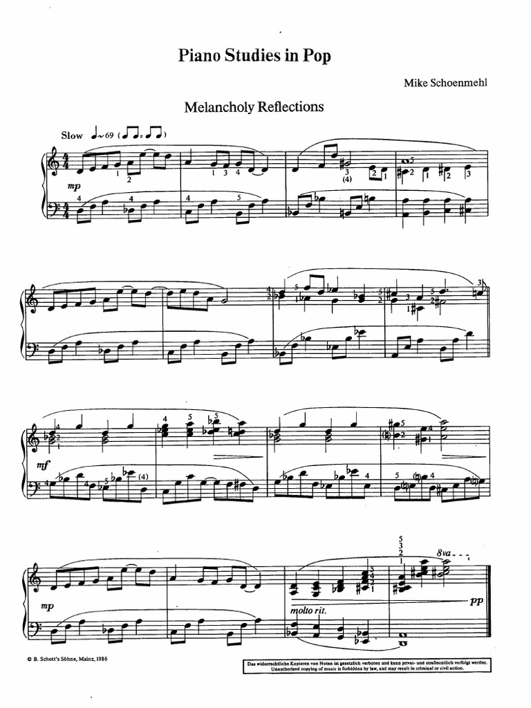Melancholy Reflections | PDF