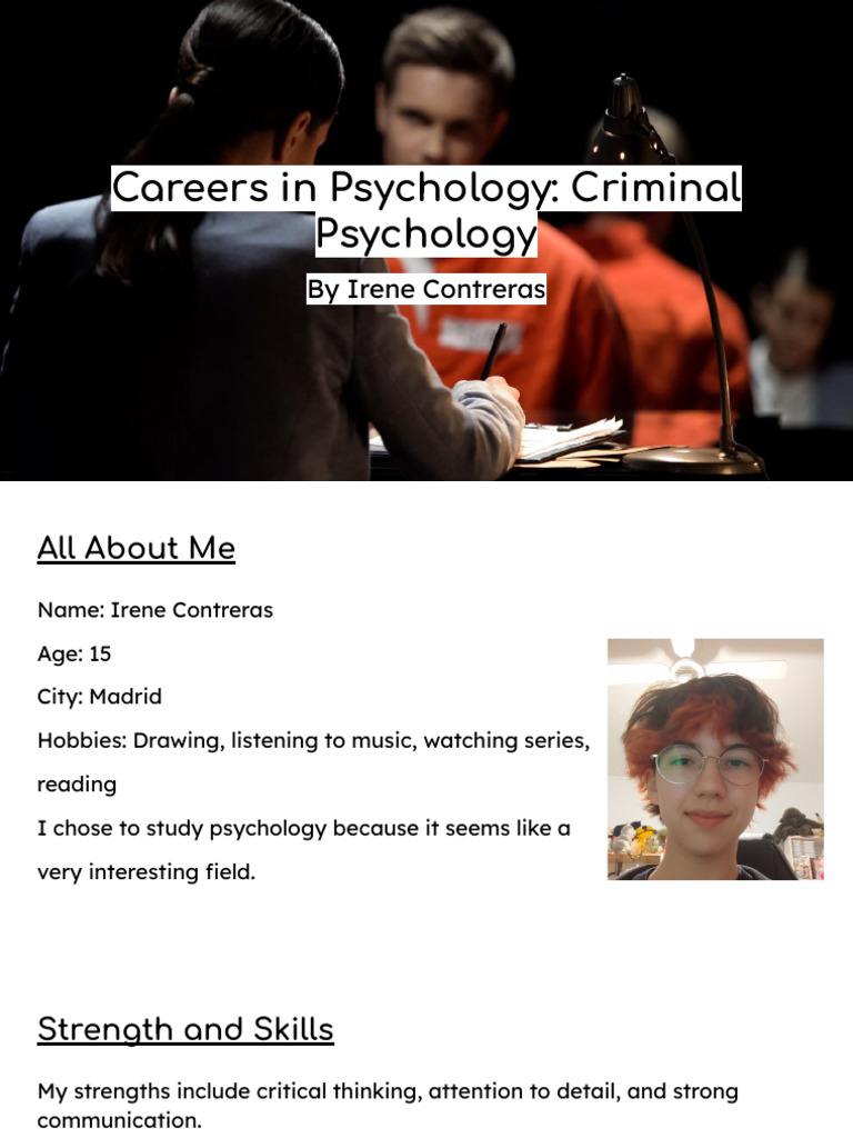 7.05A Exploring Careers in Psychology | PDF