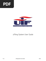 uFiling System User Guide | PDF | Employment | Unemployment Benefits