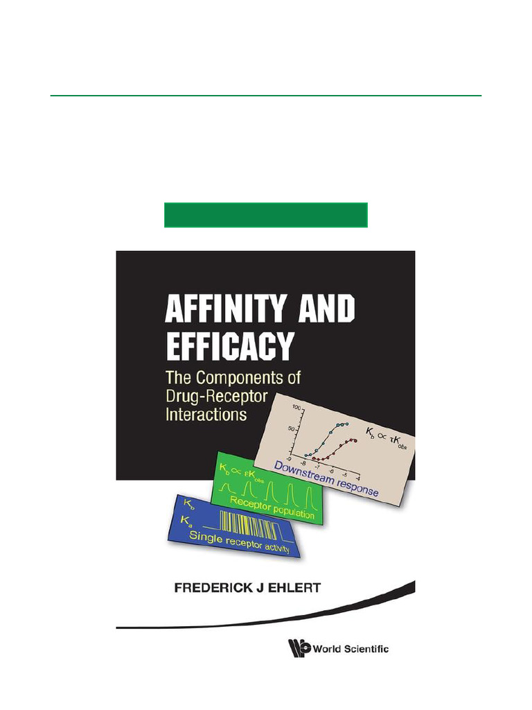 Affinity and Efficacy The Components of Drug Receptor Interactions All ...