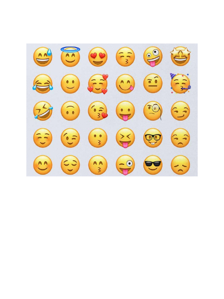 WK 33 Emoji | PDF