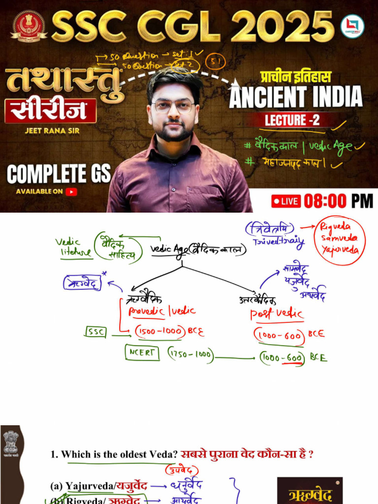 Ancient History Set 2 Jeet Rana GS Compressed | PDF