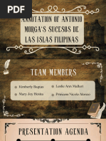 Rizal's Annotation of Morga's Work | PDF | Philippines | Southeast Asia
