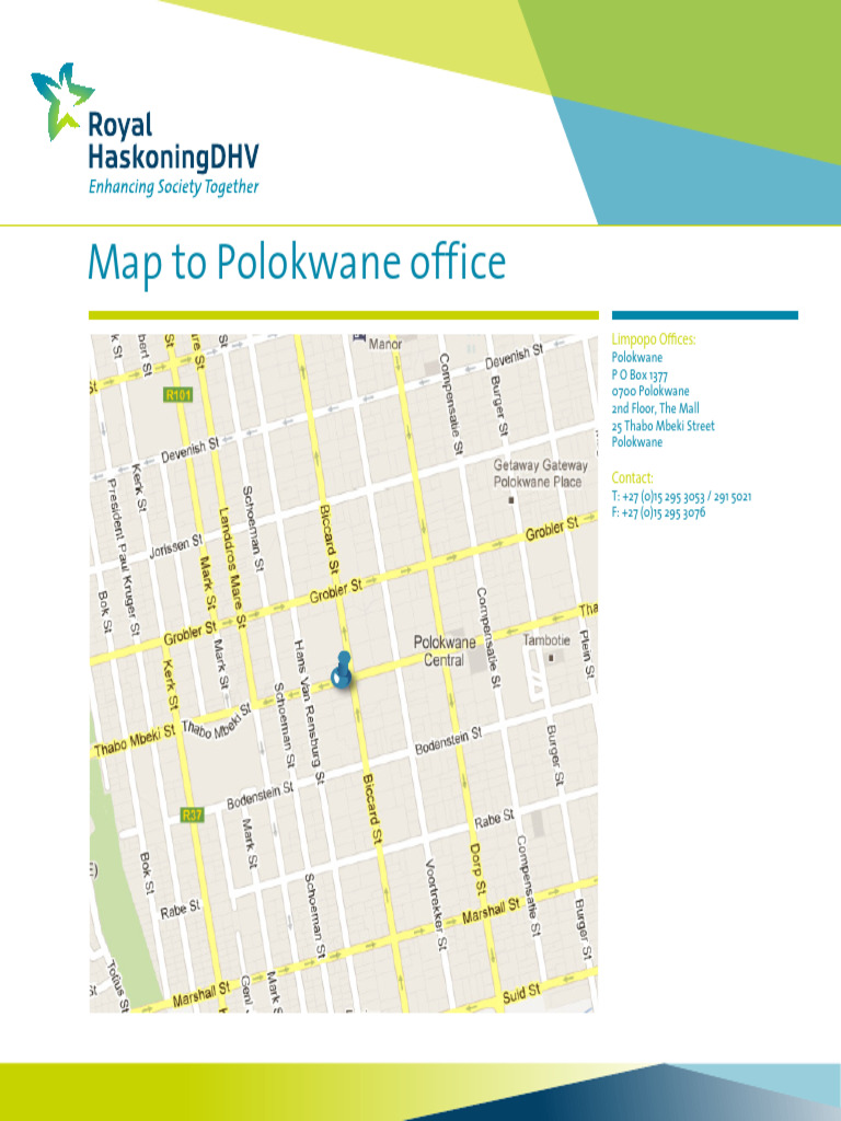 Limpopo - Map To RHDHV Polokwane | PDF