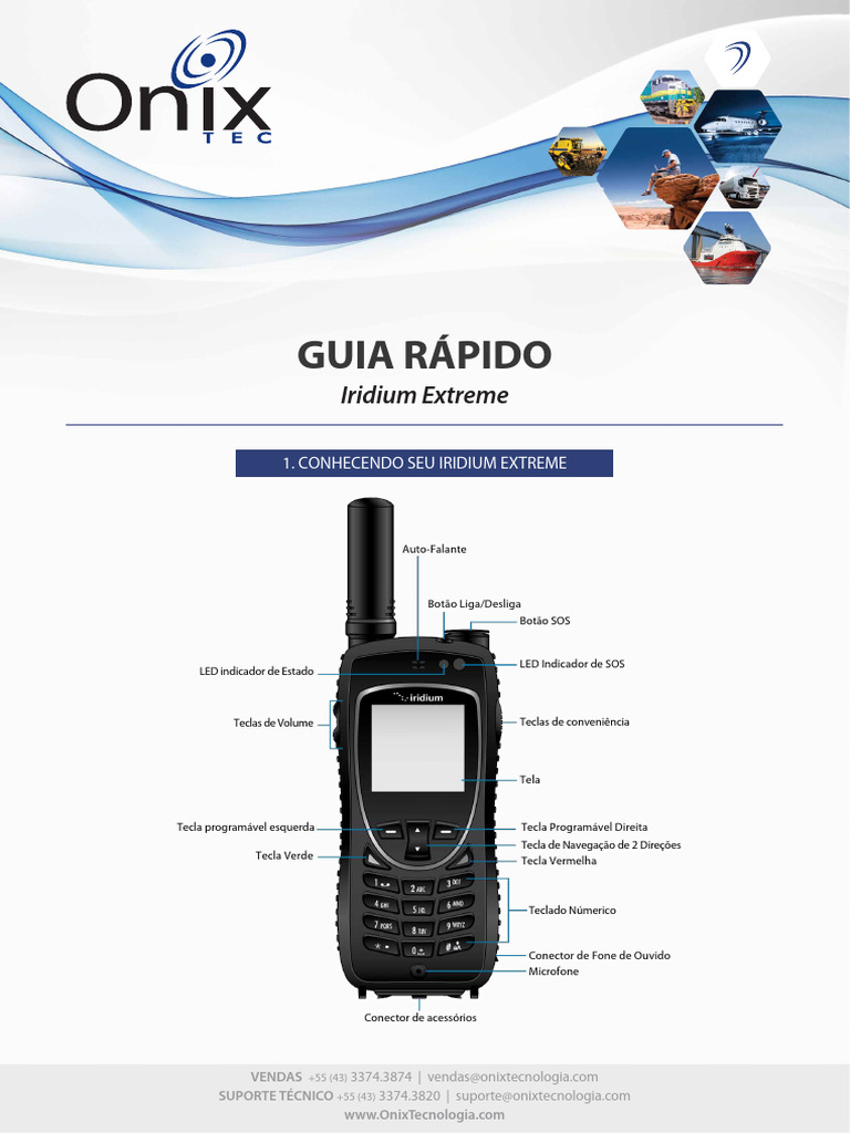 Guia Rápido - Iridium Extreme | PDF