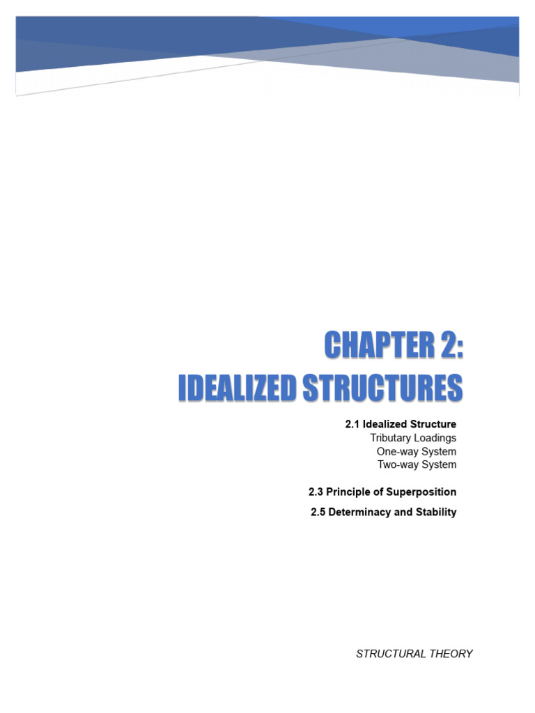Idealized Structures | PDF