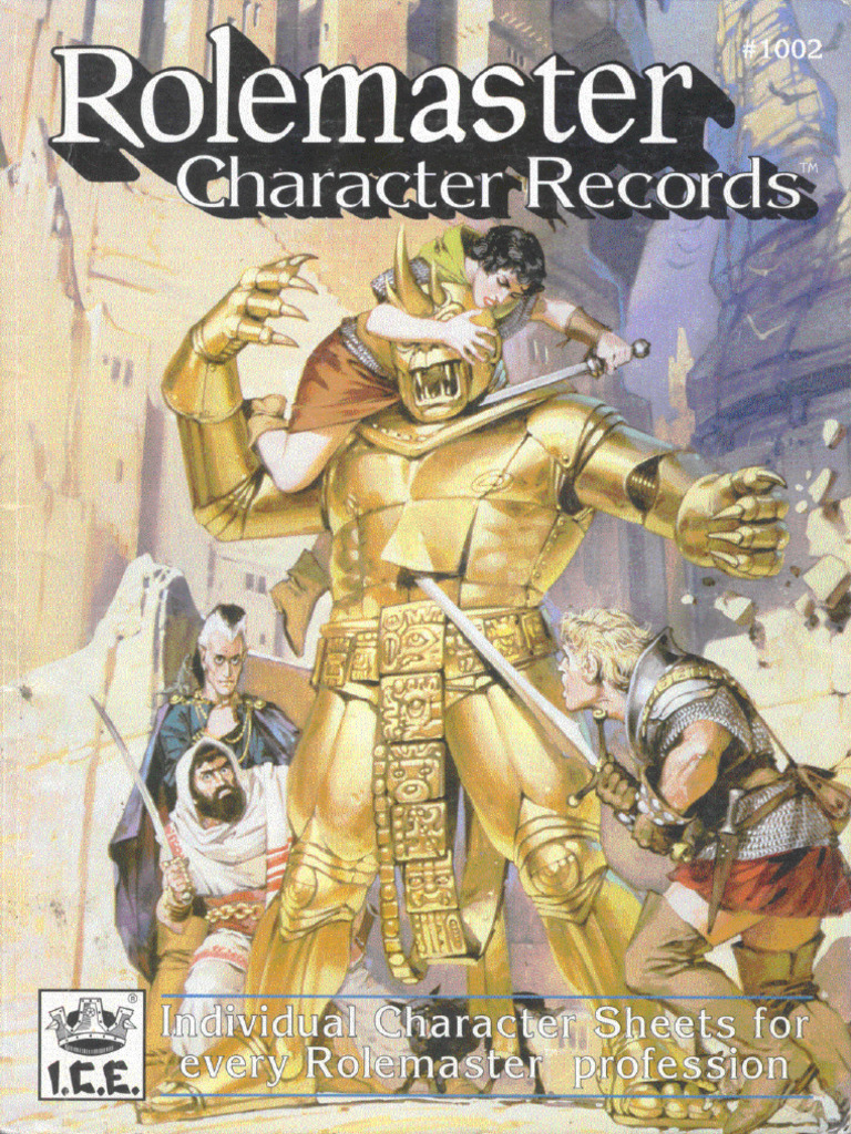RM2 - Character Records {ICE 1002} [1990] | PDF