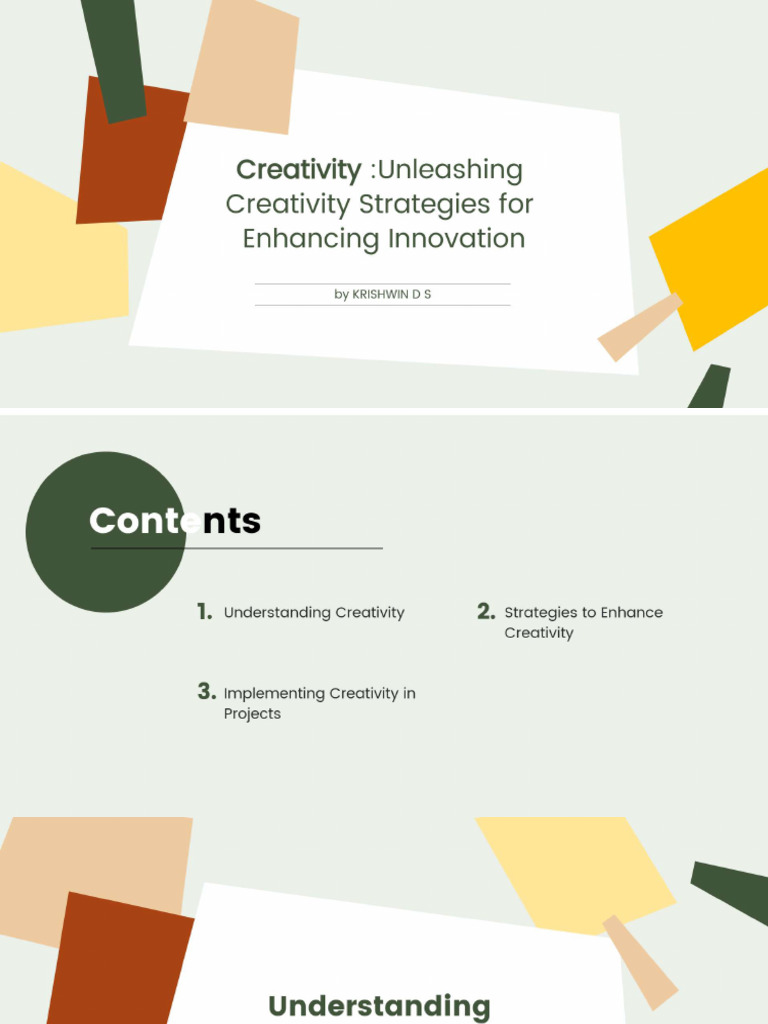 Creativity | PDF