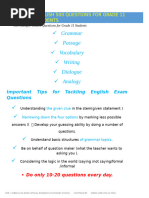 500 English Questions For Grade 12 | PDF | English Language | Multiple ...
