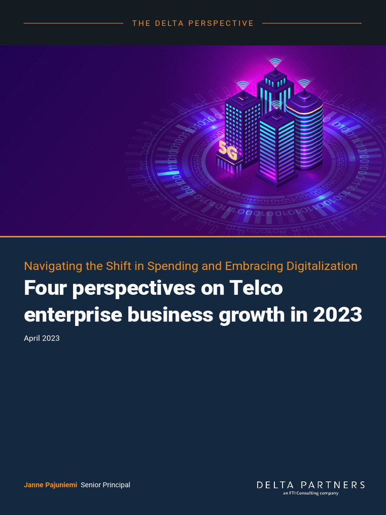 Four Perspectives On Telco Enterprise | PDF | Cloud Computing | Sales