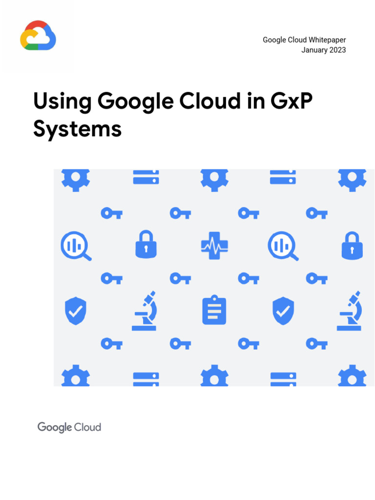 Googlecloud GXP Whitepaper | PDF | Cloud Computing | Computer Security