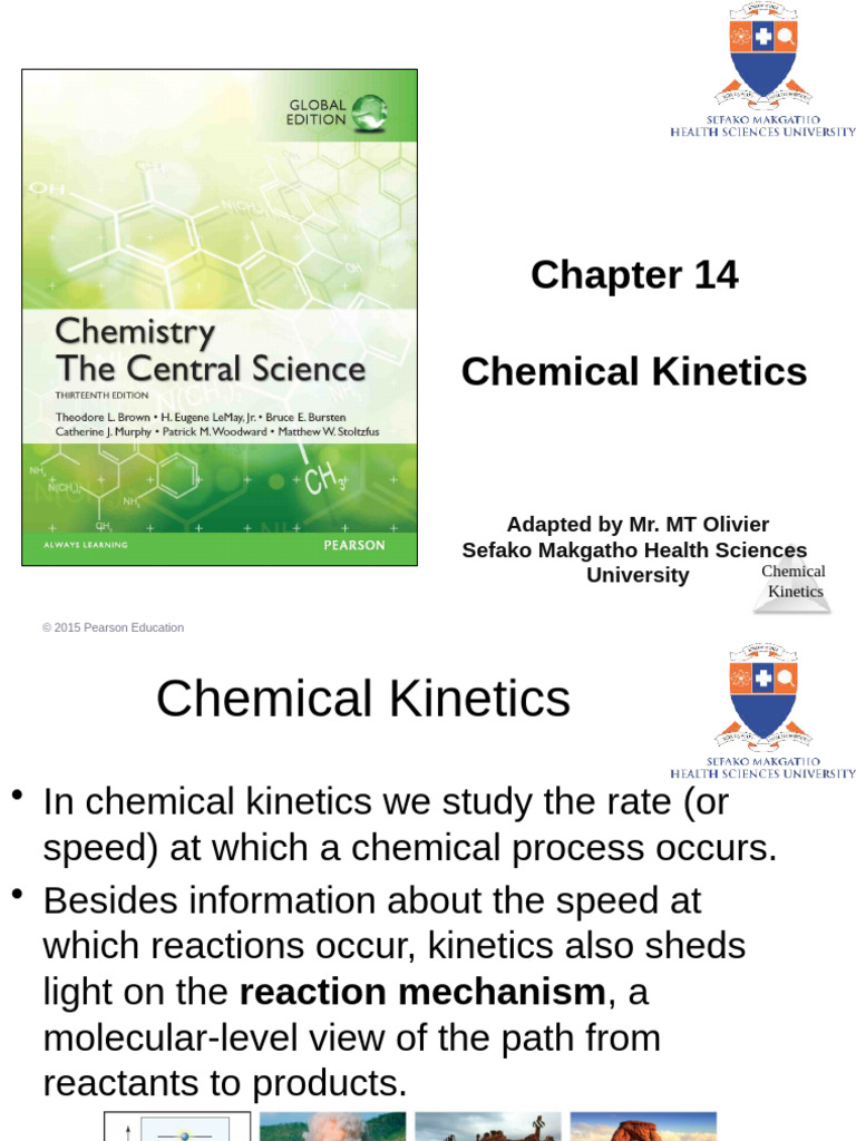Chapter 14 Chemistry 1 | PDF | Reaction Rate | Chemical Kinetics