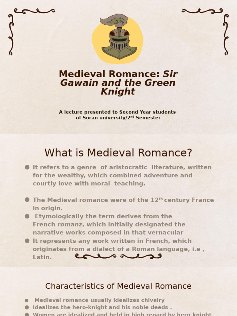 6-Sir Gawain and The Green Knight 2 | PDF | Green Knight | Chivalric ...