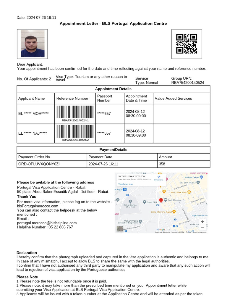 Final Appointment Letter With Added Row | PDF | Government And Personhood