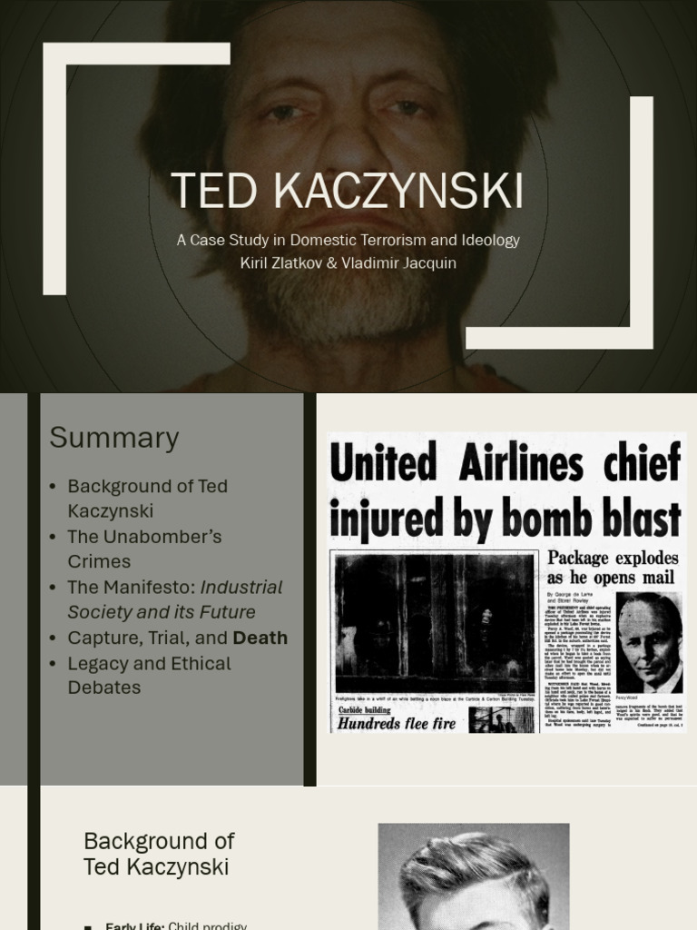 Ted Kaczynski | PDF