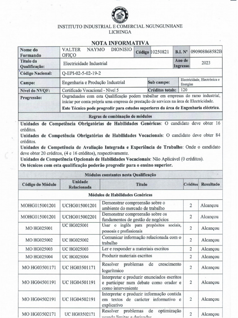 Nota Informativa | PDF