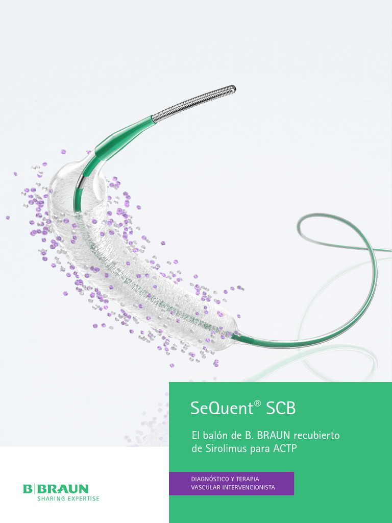 B Braun Folleto Sequent Scb Pdf Tratamientos Médicos Medicina