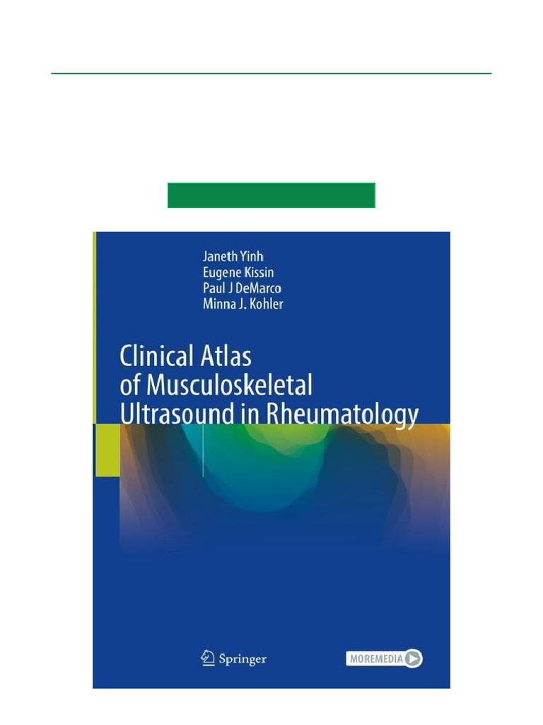 Clinical Atlas of Musculoskeletal Ultrasound | PDF | Frequency ...