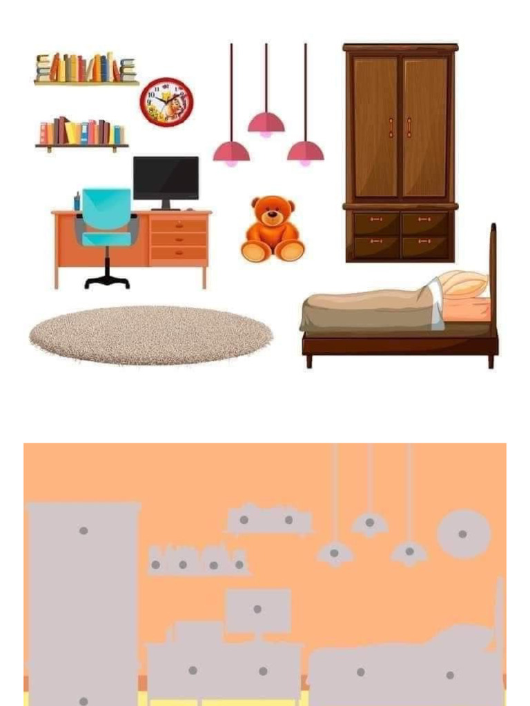 Partes de La Casa para Imprimir 2 | PDF